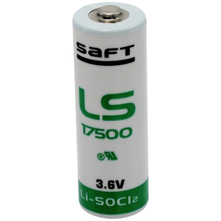 LS17500 SAFT - Batteria al litio formato A 3,6V 3600mAh | Paoletti ...